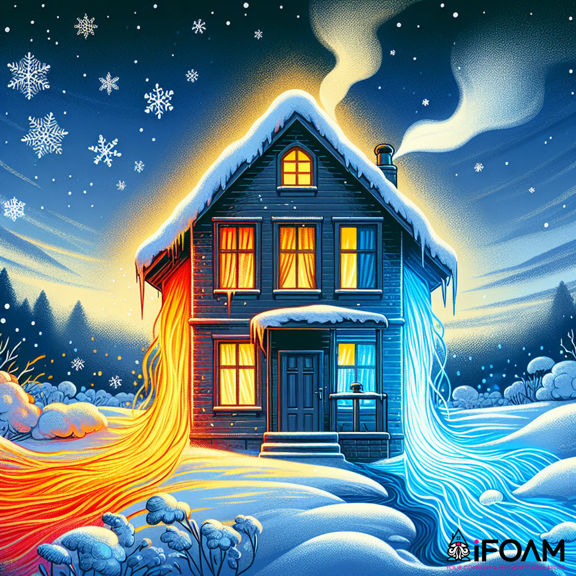 Why Your Upstairs Is Cold & How Insulation Fixes It | iFOAM Charlotte